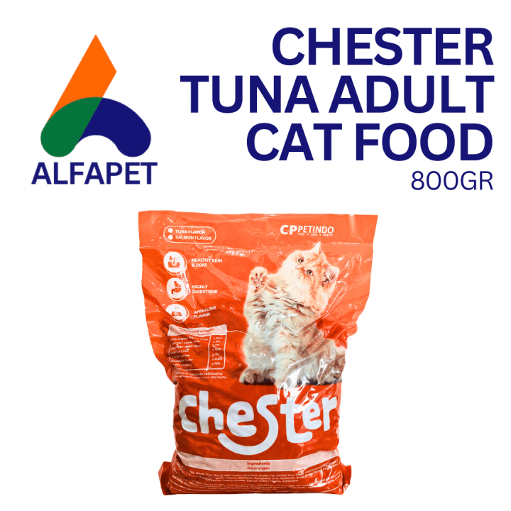 Chester tuna 800gr makanan kucing dewasa cat food | Lazada Indonesia