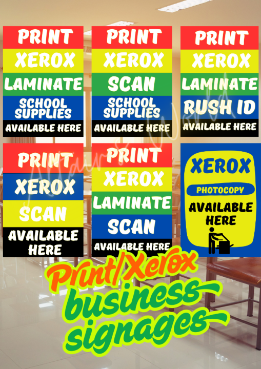 AW Business Signage, Signage for Business, Xerox Signage, Print Scan ...