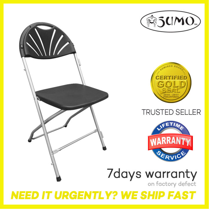 Sumo FDBC-143 Deluxe Folding Chair (Black) | Lazada PH
