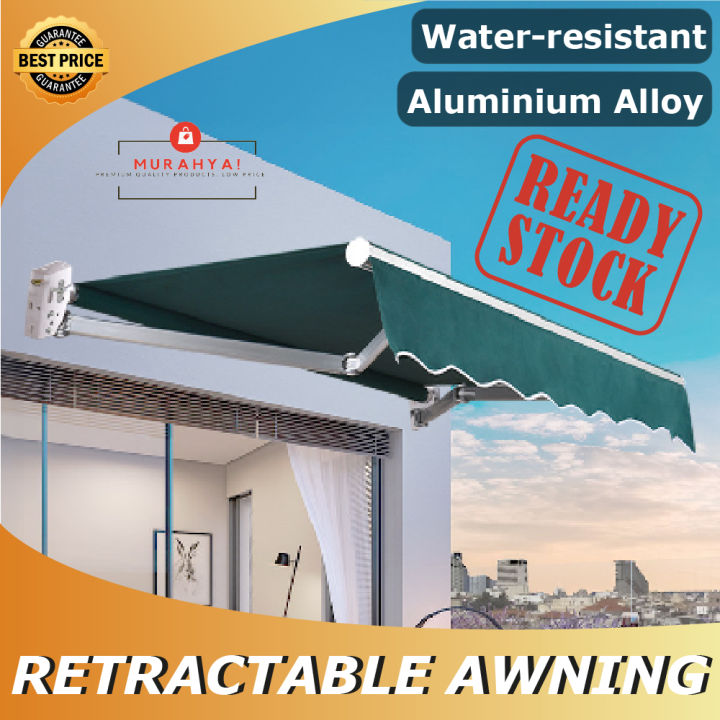 Retractable awning roof for outdoor foldable sun shade escopic window ...