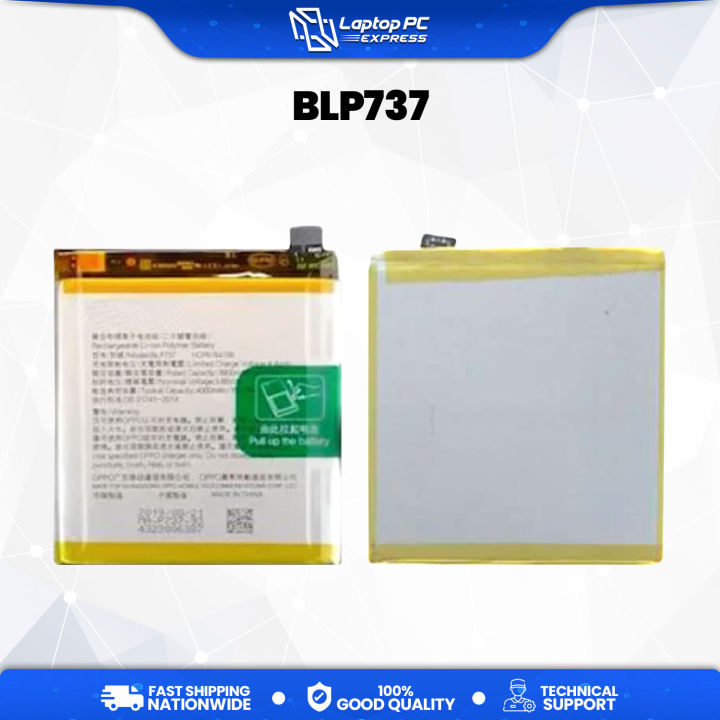 Cellphone Battery for Op. po Reno 2F 2019 BLP737 3.85V 15.40Wh 4000mAh ...