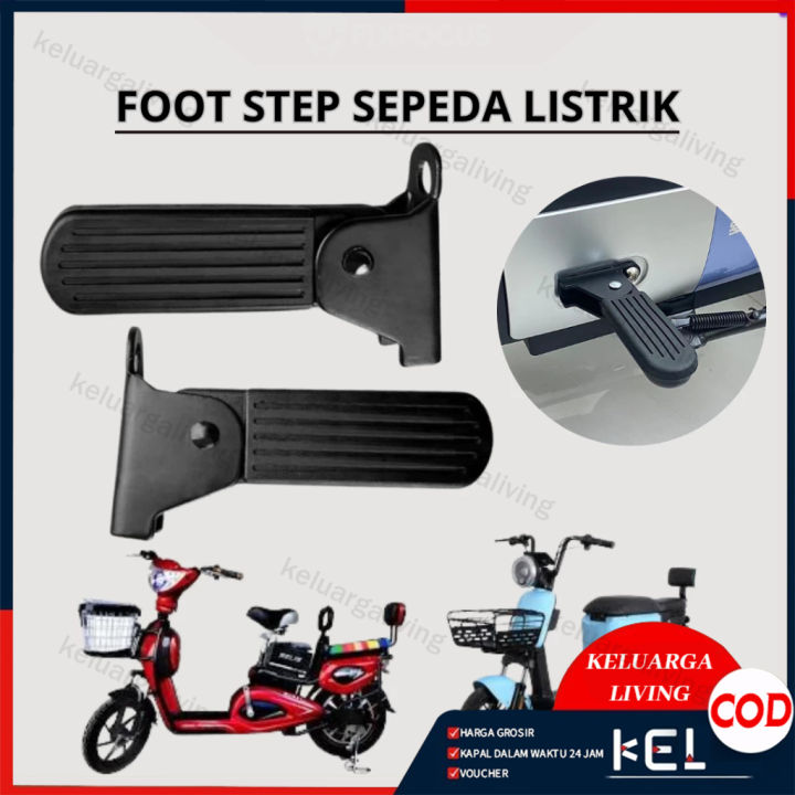 Foot Step Sepeda Listrik/Pijakan Kaki Depan Sepeda Listrik All Type ...