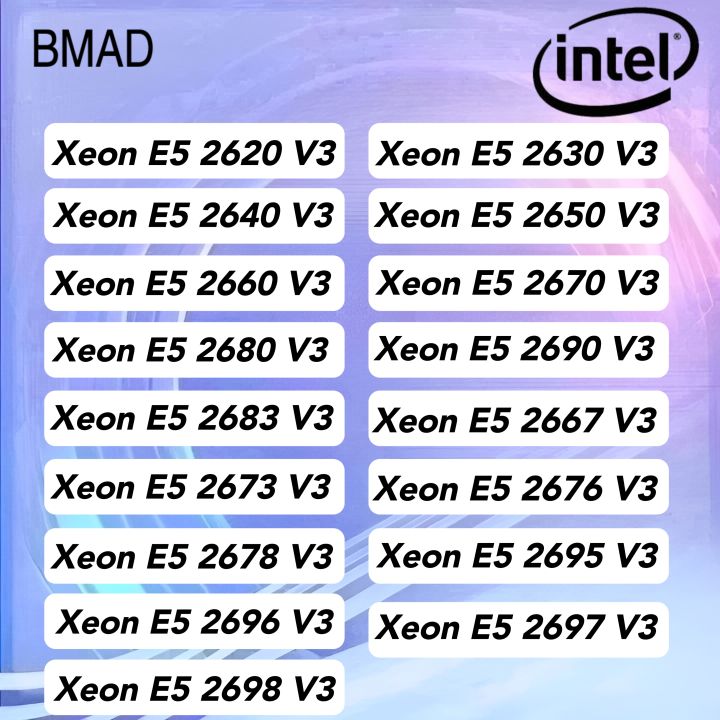 ใช้ Intel Xeon E5โปรเซสเซอร์ซีรีส์ V3สำหรับแอปพลิเคชันเซิร์ฟเวอร์และ ...