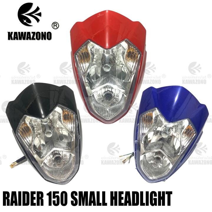 HIGH QUALITY RAIDER 150 SMALL & R-150 FI HEADLIGHT ASSY COD | Lazada PH