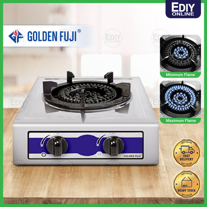 Golden Fuji GF-16K Heavy Duty Single Gas Cooker Stove Dapur Gas Masak ...