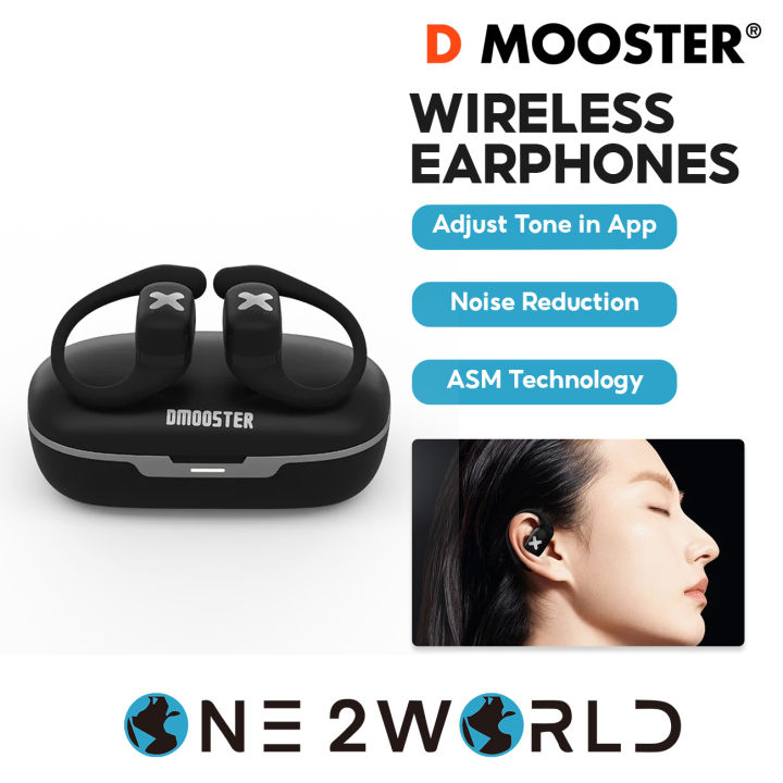 DMOOSTER D53 Open-Ear Bone Conduction Sport Wireless Bluetooth ...