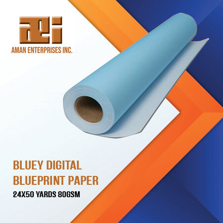 Digital Blueprint Paper Digital Blue 24x50 yards | Lazada PH