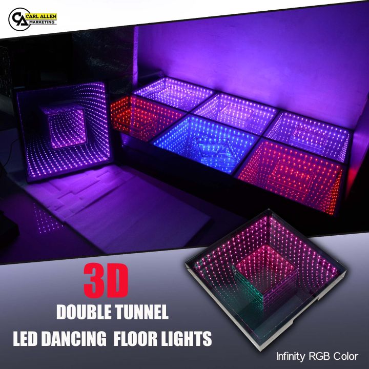 3D RGB LED Infinity Design Stage Floor Light | Lazada PH