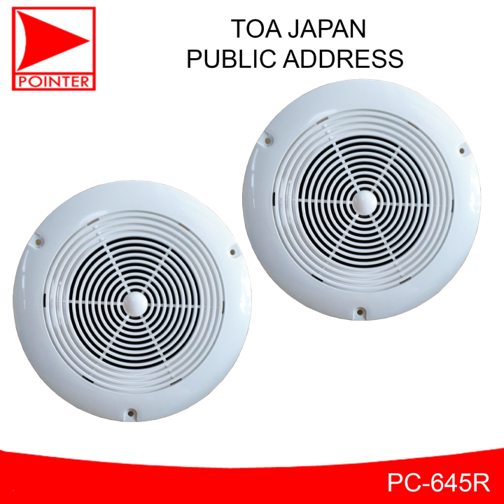 TOA Japan Public Address Paging System Paging Horn Speaker | Lazada PH