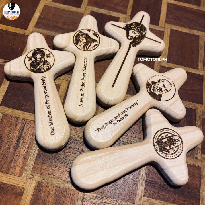 Wooden Comfort Cross | Holding Cross | Praying Healing Cross ...