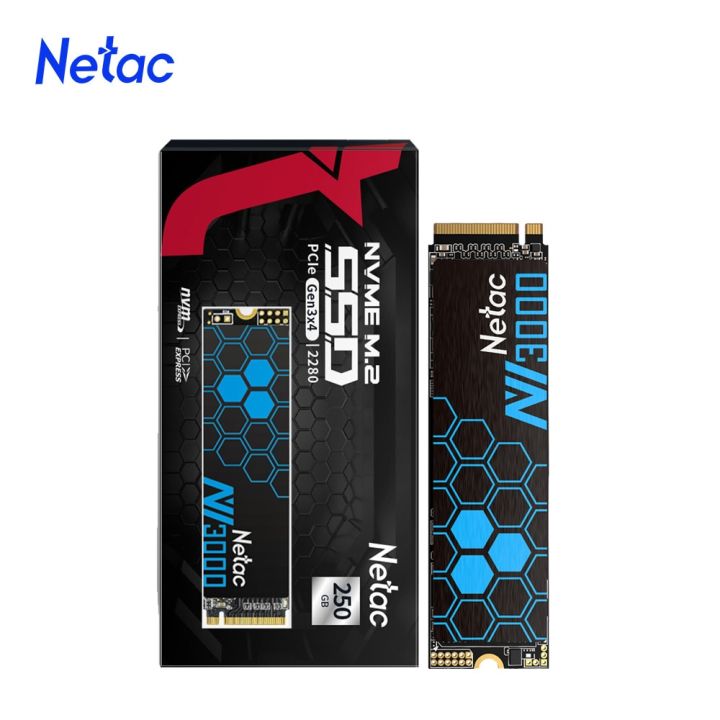 SSD M2ของ Netac 1Tb M.2 NVME SSD 500Gb 250Gb 2Tb HDD Pcie Gen3x4ฮาร์ดดิสก์ภายใน M2โซลิดสเตทไดรฟ์ ...