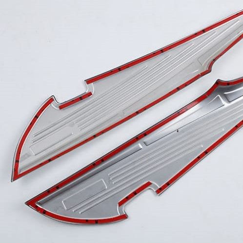 Toyota Alphard Vellfire AGH30 Stainless Steel Door Rrim Panel Protector ...