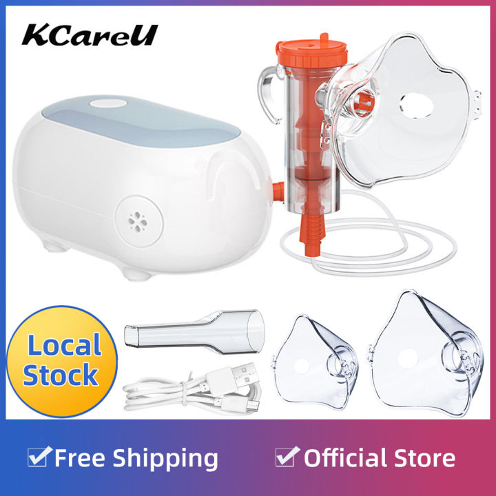 KCareU Compressor Nebulizer Portable Medical Nebulizer Machine with ...