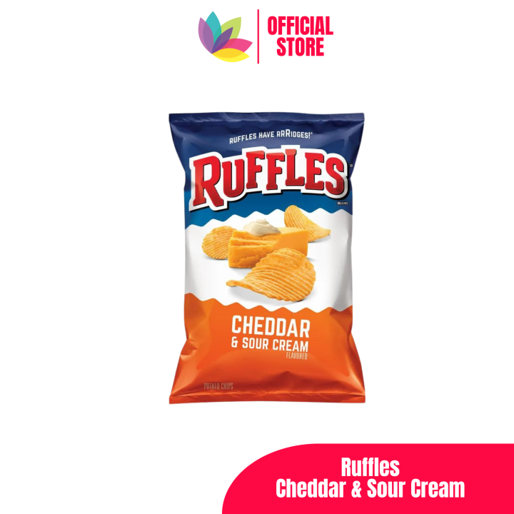 RUFFLES Cheddar & Sour Cream 180G | Lazada PH