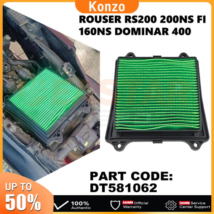 [COD/Local Seller] AIR FILTER ELEMENT Rouser RS200 NS200 FI NS160 ...