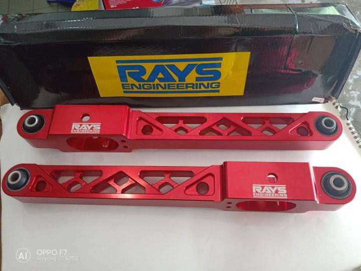 Rays Skunk2 Rear Lower Arm RED COLOR ASR Beaks Wira Waja Persona Satria ...