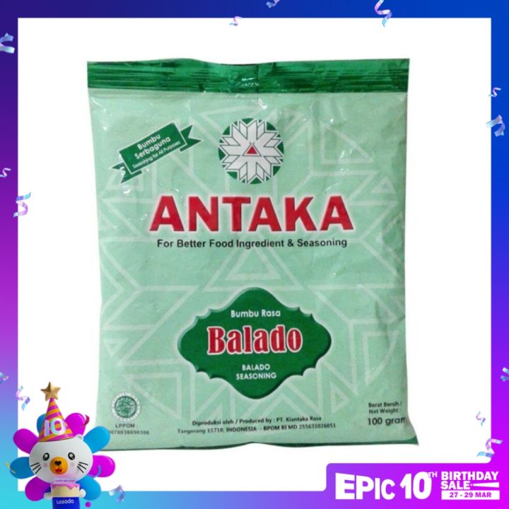 ANTAKA Bumbu Balado (Spicy Seasoning Powder 100gram) | Lazada