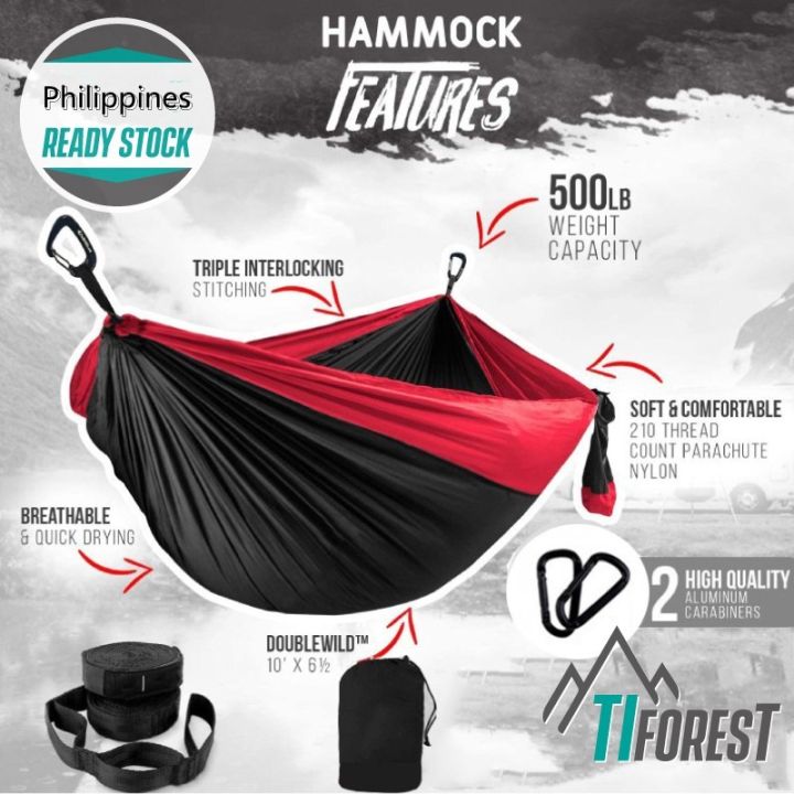 【CODSpot】outdoor camping hammock,duyan,duyan adult,hammock duyan,hamok ...