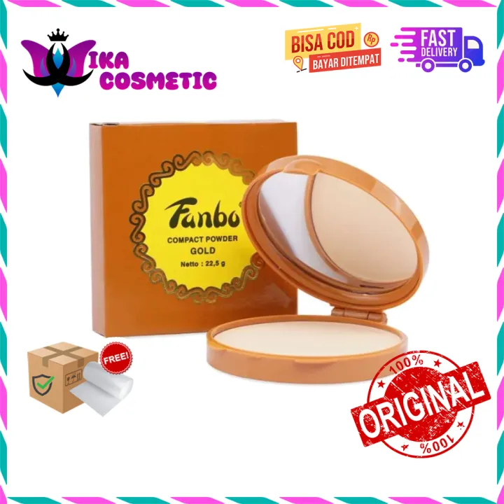 Fanbo Pancake Gold Compact Powder Bedak Padat | Lazada Indonesia