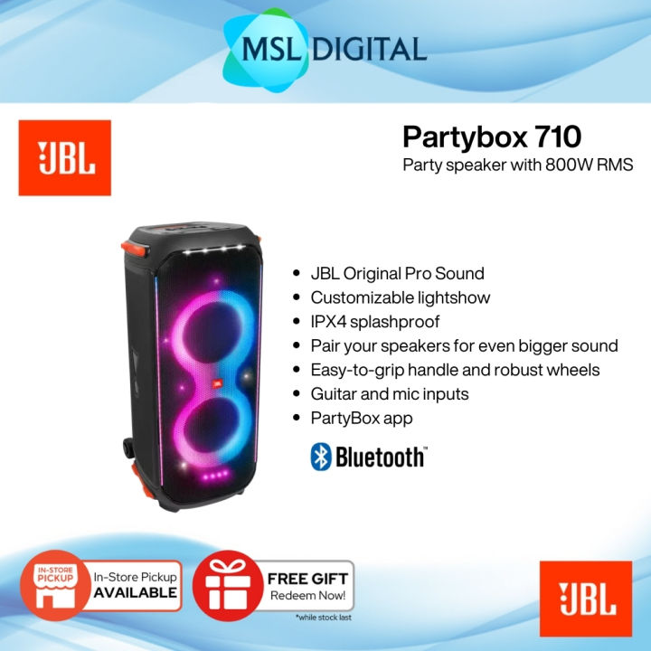 JBL Partybox 710 Party speaker with 800W RMS powerful sound built-in ...