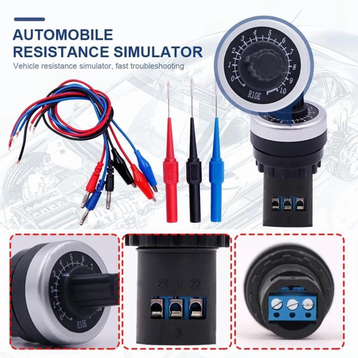 Auto Car Circuit Tester Analog Senso Generator Resistance Sensor Signal ...