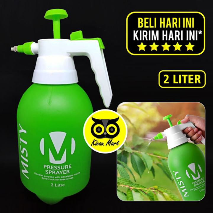 KICAU MART Semprotan Misty 2 Liter Spray Gun Pompa Hand Pump Alat ...