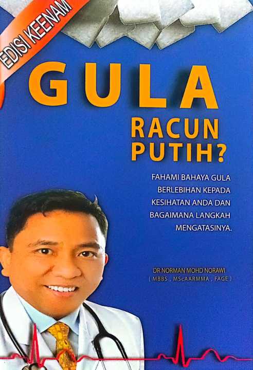 Dr. Norman Buku Gula Racun Putih | Lazada