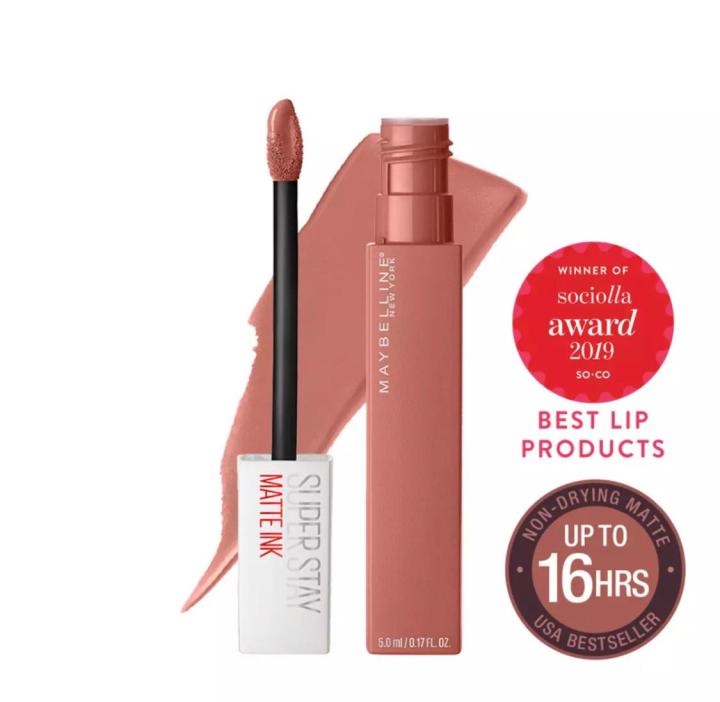 Maybelline Superstay Matte Ink Liquid Matte | Maybelline Super Stay ...