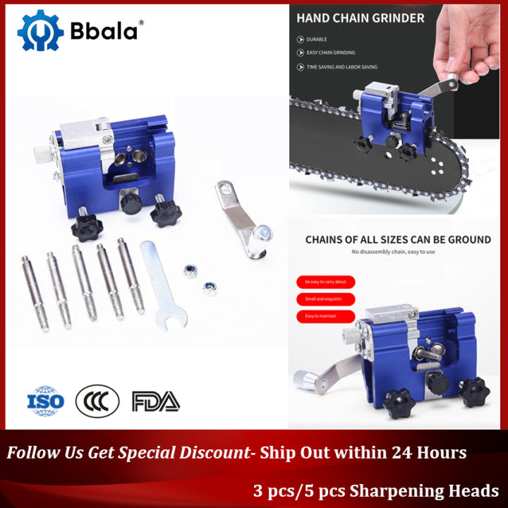 Bibala จิ๊กเครื่องเหลาเลื่อยห่วงโซ่แบบพกพาคุณภาพสูงที่ลับคมเกจวัดความ ...