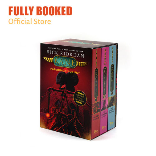 The Kane Chronicles Boxed Set with Graphic Novel Sampler (Paperback ...