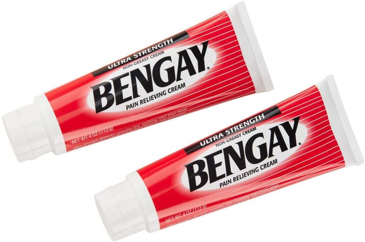 Bengay Ultra Strength Pain Relieving Cream 2 Tubes | Pain Reliever I ...