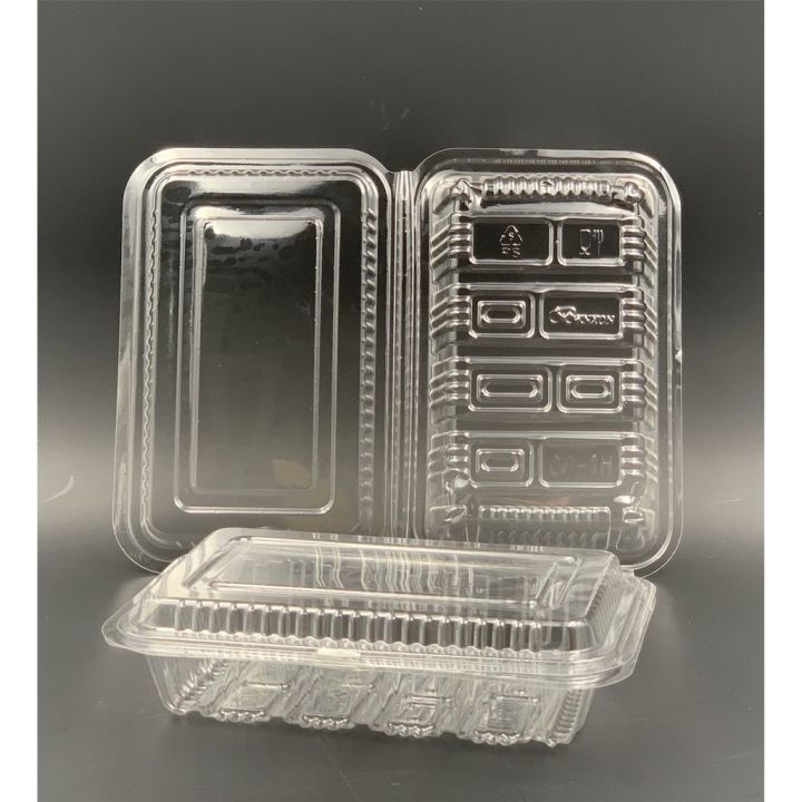 OPS - OP1H - BENXON Plastic Tray [ 100pcs± ] Bakery Disposable Plastic ...