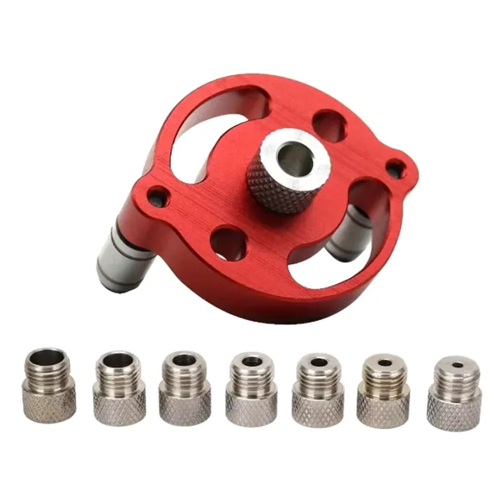 【RlGIYH】Self-Centering Dowel Jig Aluminum Vertical Positioning Punch ...