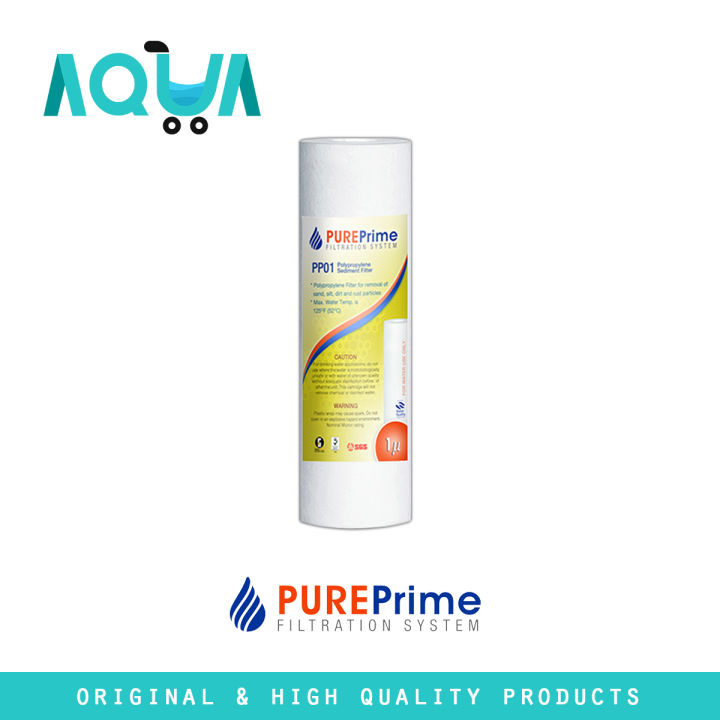 PURE PRIME WATER FILTER SEDIMENT 10 SLIM | Lazada PH