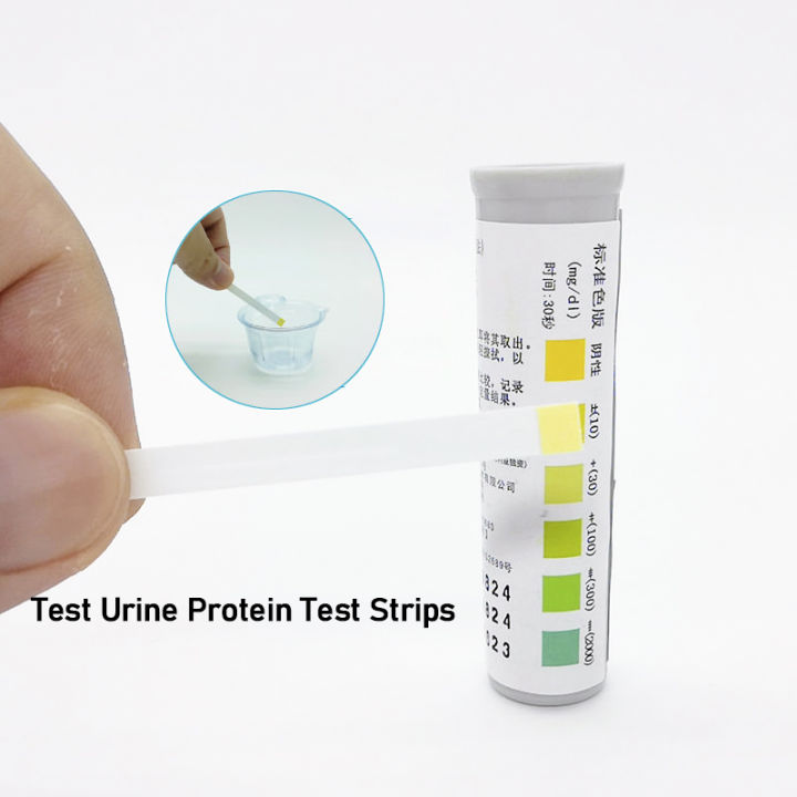 20Pcs Test Urine Protein Home Test Strips Kidney Urinary Tract Test ...
