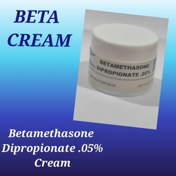 BETA CREAM (Betamethasone) Clinic-use.To relieves itching, redness and ...