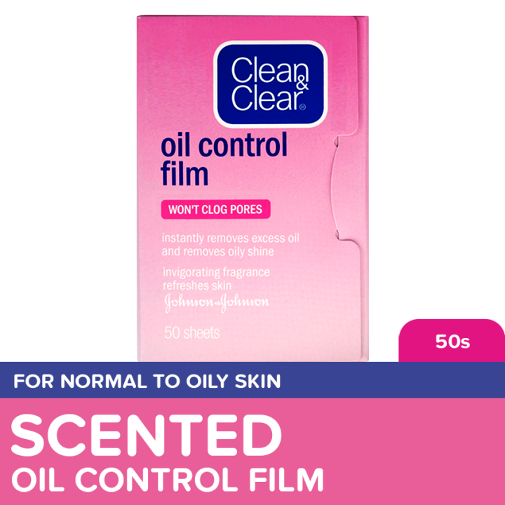 Clean & Clear Oil Control Film 50s 14g | Lazada PH