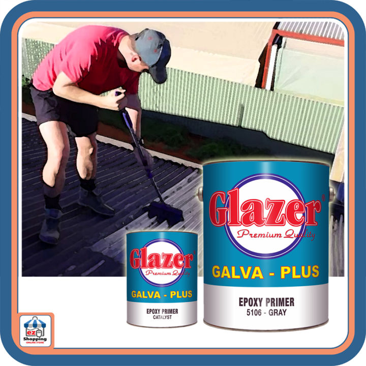 Glazer Galva-Plus Epoxy Primer Anti-Corrosive Paint | Lazada PH