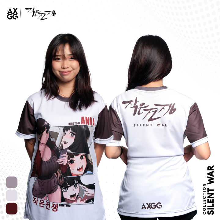 AXGG Silent War - Manhwa Anime Shirt | Lazada PH