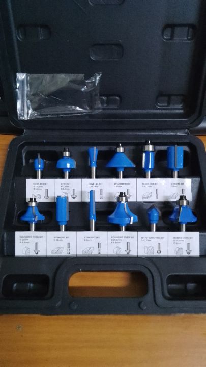 Mata Router set - Mata Profil 6mm - Mata Trimmer Set Router Bit Set ... Mata Router set - Mata Profil 6mm - Mata Trimmer Set Router Bit Set ...