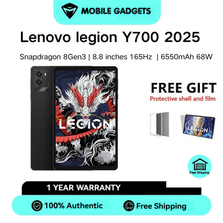 Lenovo Legion Y700 2025 Gaming Tablet 8.8inch Snapdragon 8 Gen 3 | Lazada PH