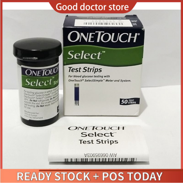 One Touch / Onetouch Select Simple Blood Glucose 50s Test Strips ...