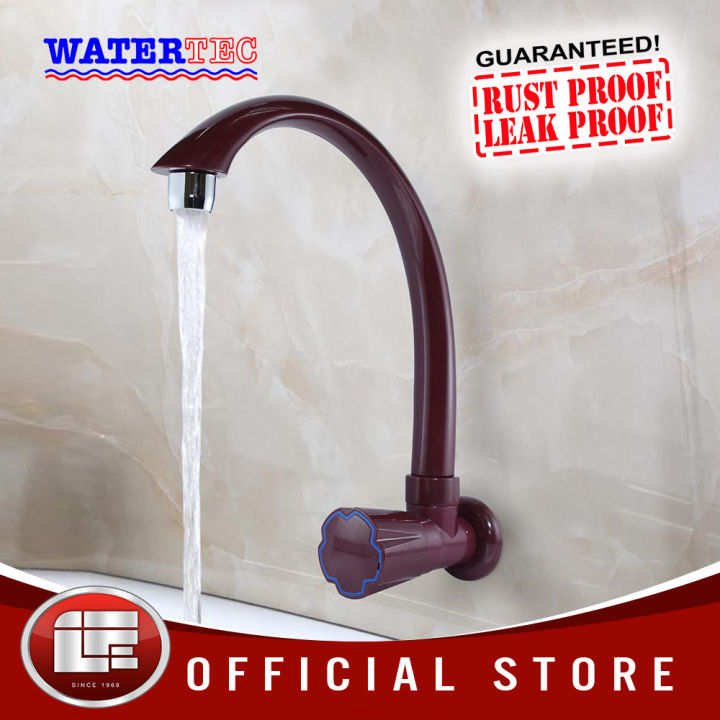 WATERTEC WSTM107(FWT-MS104) MAROON WALL SINK TAP | Lazada PH