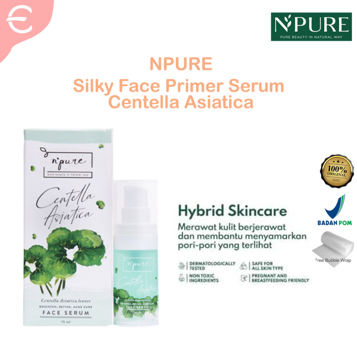 NPURE Silky Face Primer Serum Centella Asiatica (CICA SERIES) | Lazada ...