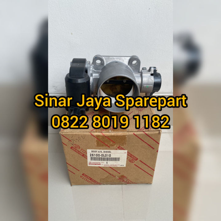 Throttle Body Hilux 3.0cc 2.5cc Fortuner 3.0cc 2.5cc Innova 2.5cc ...