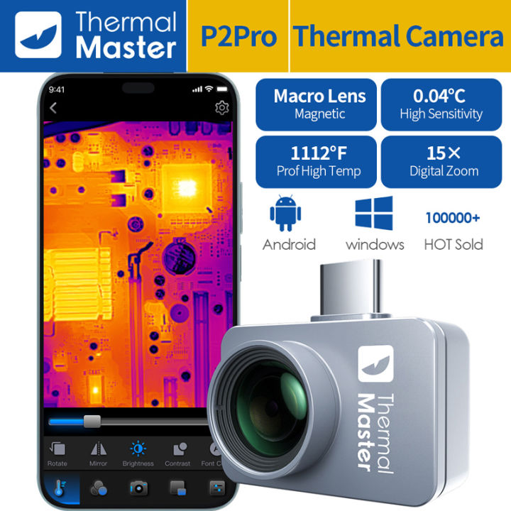 Thermal Master P2PRO Affordable Thermal Camera for PCB and Circuit ...