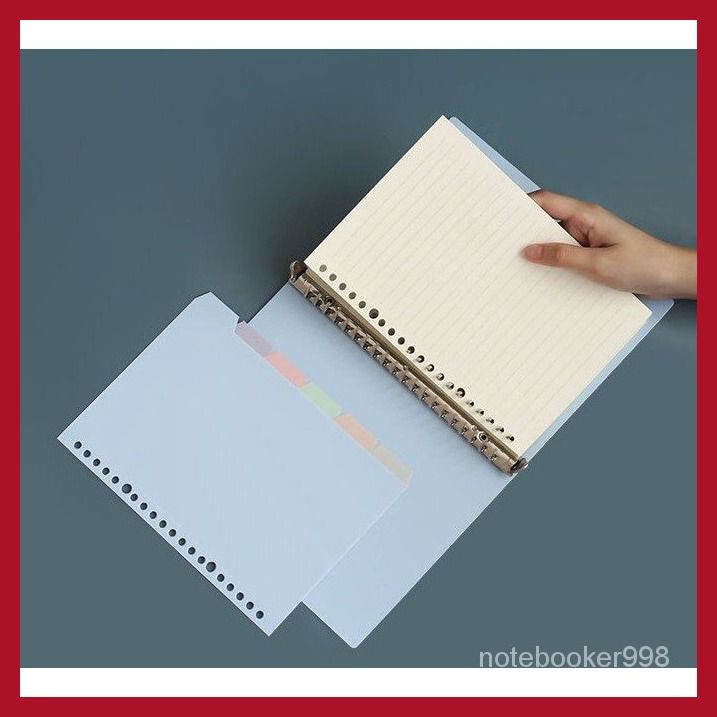 A5(20 holes)/B5(26 holes) Soft Pastel Color Binder Notebook | Lazada PH