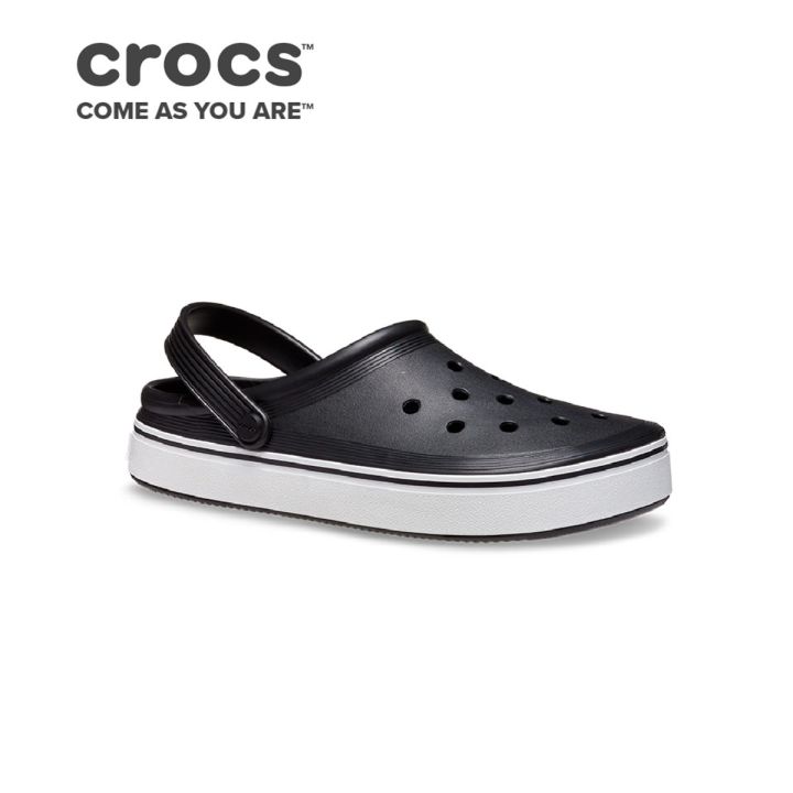 Crocs Unisex Off Court Clog in Black | Lazada PH