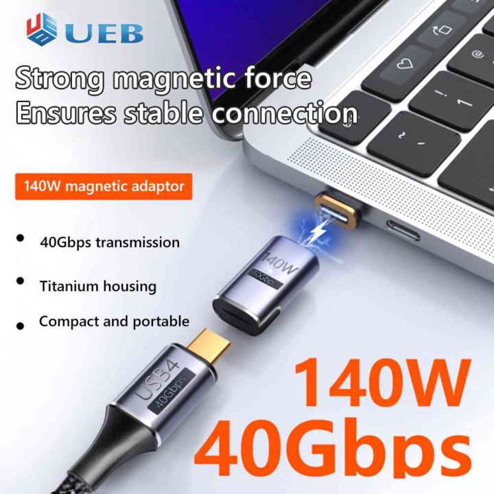 PD 140W USB Type-C Magnetic Adapter 8K 120Hz 40Gbps Fast Charging ...