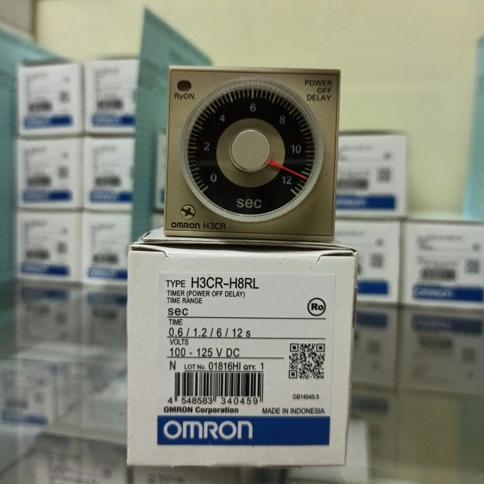 timer omron H3CR-H8RL timer (power off delay) A3 TERJAMIN | Lazada ...